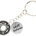 Roller Derby Skate Bearing Keychain W/ Stainless Charm - Etsy