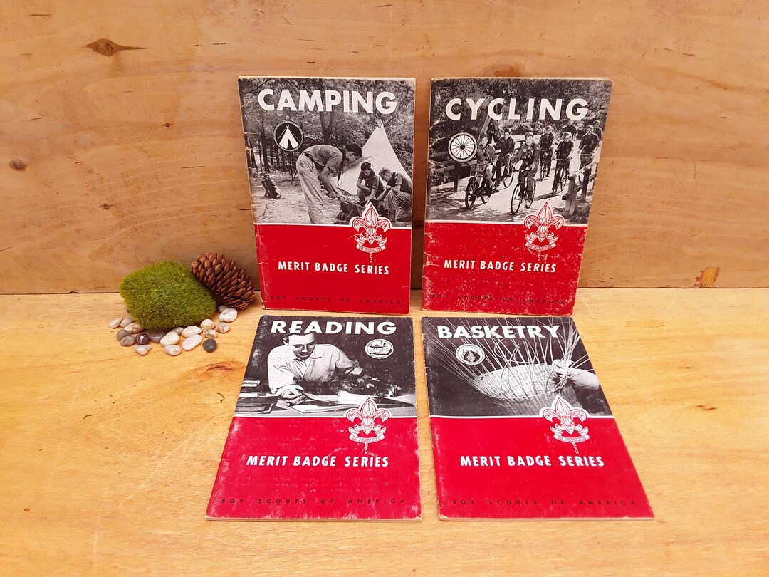Vintage Merit Badge Series Books - Boy Scouts of America - Scout ...