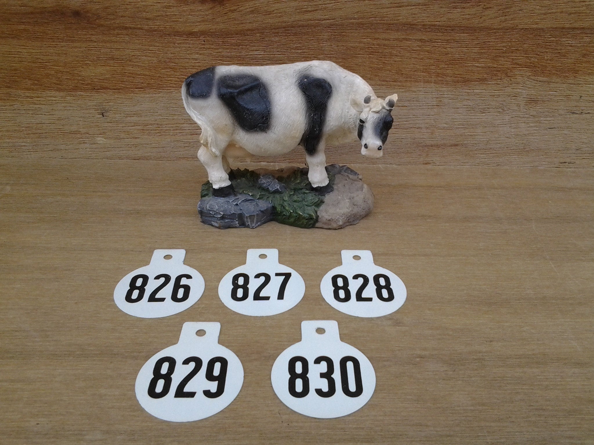 Vintage Cow Ear Tags - Livestock ID Tags - Industrial Art - Steampunk ...