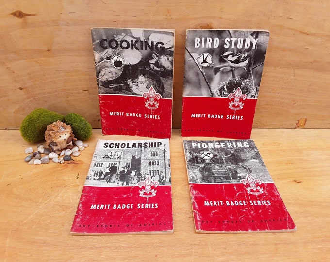 Vintage Merit Badge Series Books - Boy Scouts of America - Scout ...