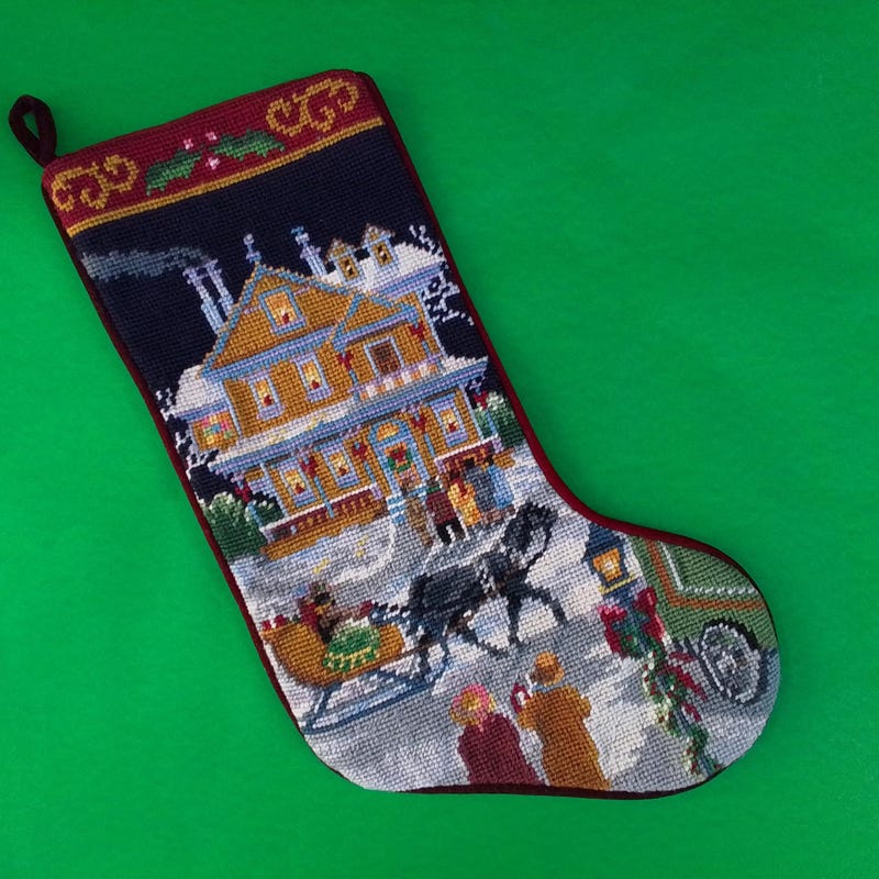 Needlepoint Stocking - Etsy