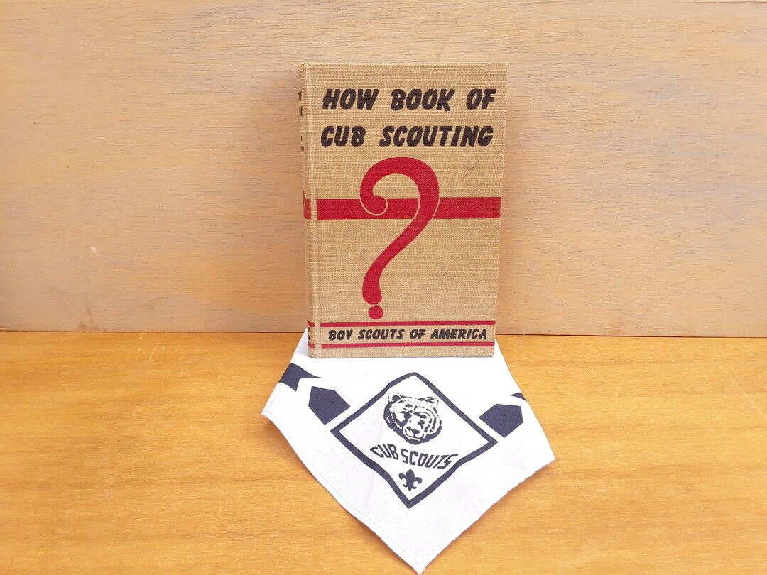 Vintage How Book of Cub Scouting - Boy Scouts of America Guide Book ...
