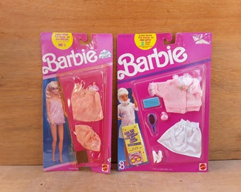 Vintage Barbie Clothes - NOS - 1990's - Set of Two in Original Package ...
