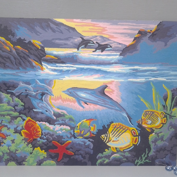 Paint by Number Sea - Etsy