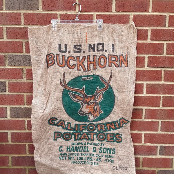 Potato Sack - Etsy