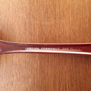 US Navy Teaspoons - Set of Six - Par Plate - USN - Oneida Community ...