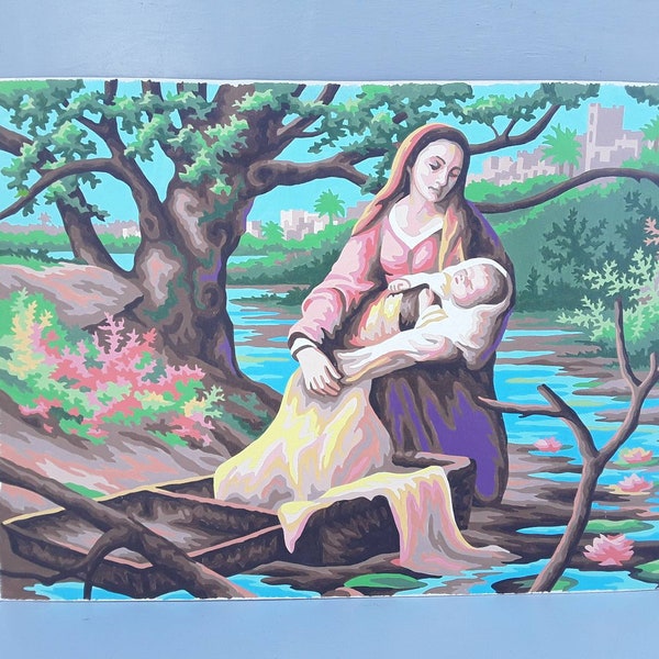 Religious Paint by Number - Etsy