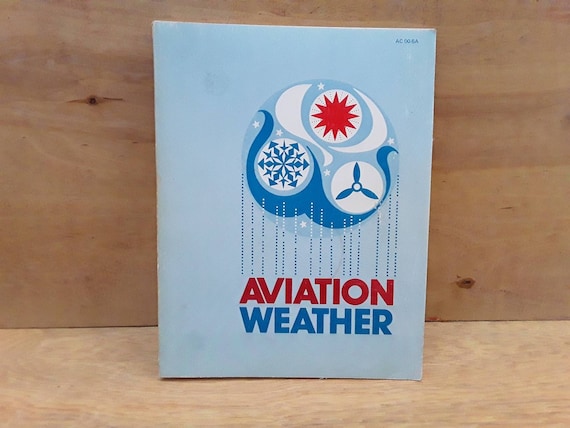 Vintage Aviation Weather Aviation Book Flying Weather - Etsy