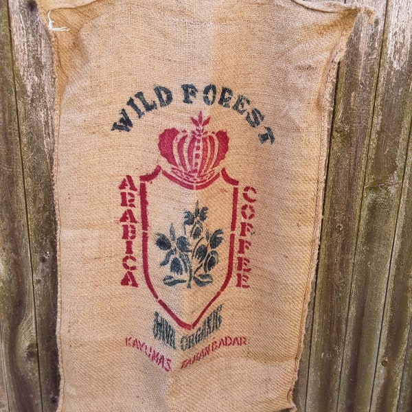 Coffee Sack Wall Art - Etsy