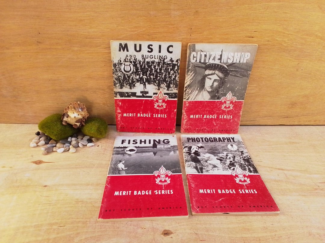Vintage Merit Badge Series Books - Boy Scouts of America - Scout ...