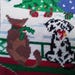 Vintage Needlepoint Stocking - Cat and Dog Stocking - Christmas Decor ...