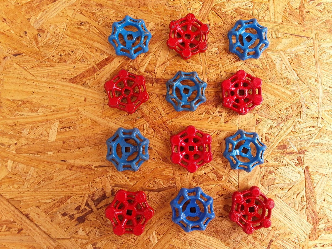 Vintage Faucet Handles - Altered Art - Industrial Art - Steampunk Art ...