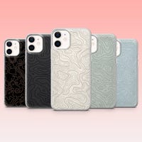 Topography Map Phone Case - Etsy