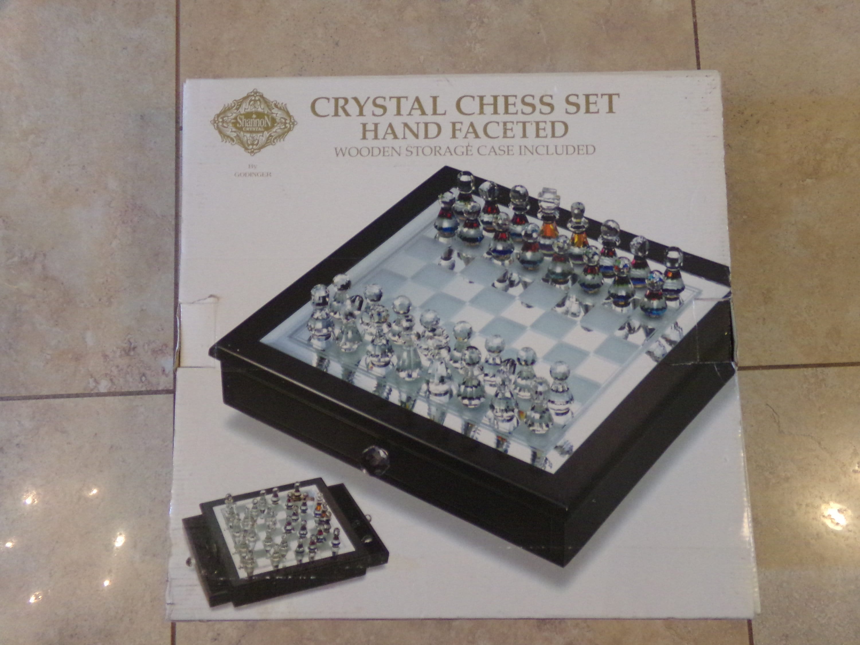 Swarovski Crystal Chess Set