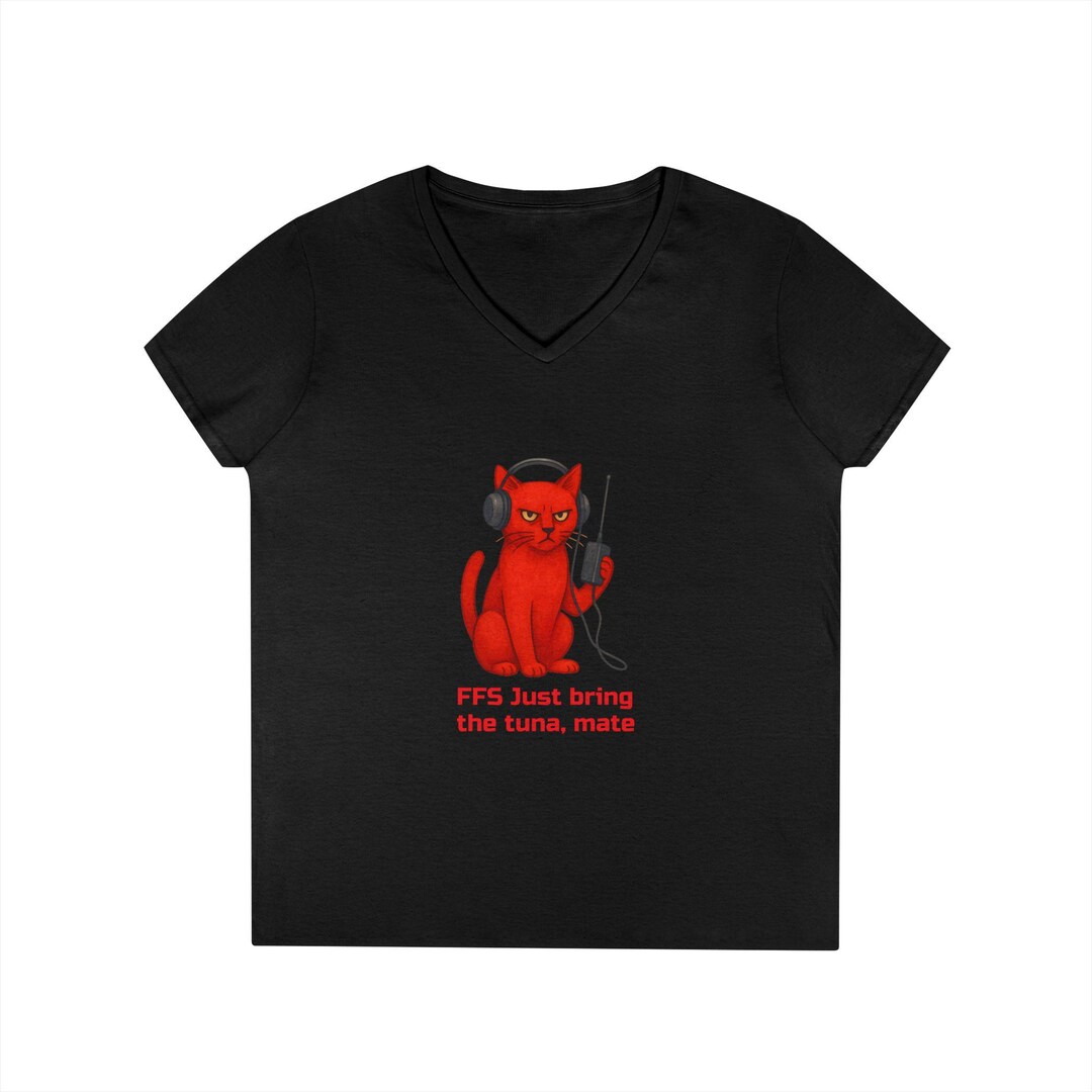 Colonel Whiskers Bring the Tuna Gamer Tee Funny Cat Shirt for Gamers ...