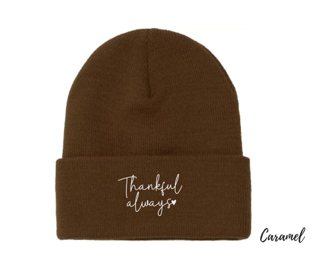 Thankful Always Beanie - Etsy