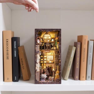 Wizarding Book Nook Kit DIY – Magic Pharmacist | Harry Bookend ...