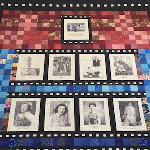 Filmstrip Style Picture Quilt Pattern - Etsy