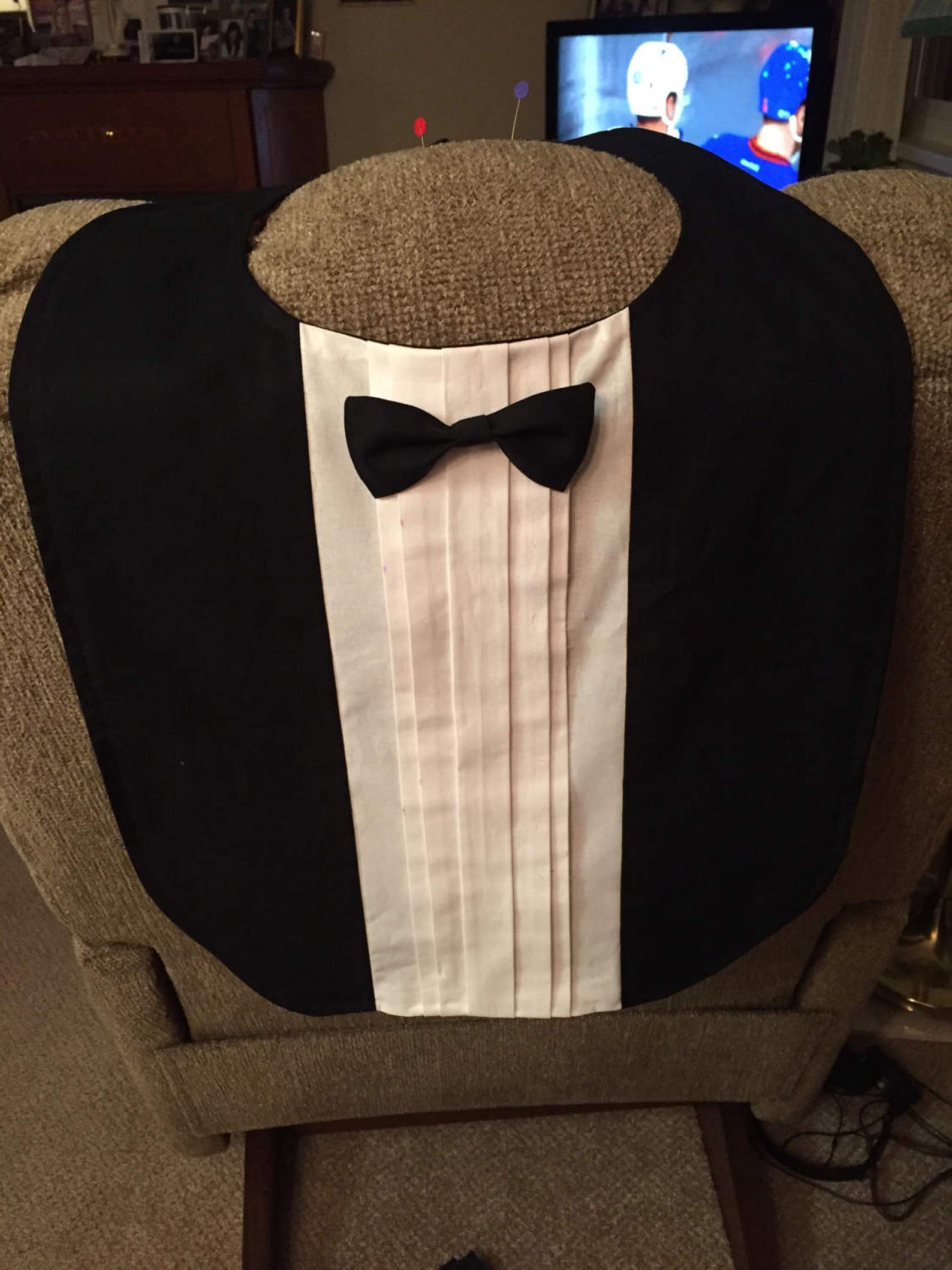 Tuxedo Bib Large Bib That Will Fit an Adult Neck. - Etsy