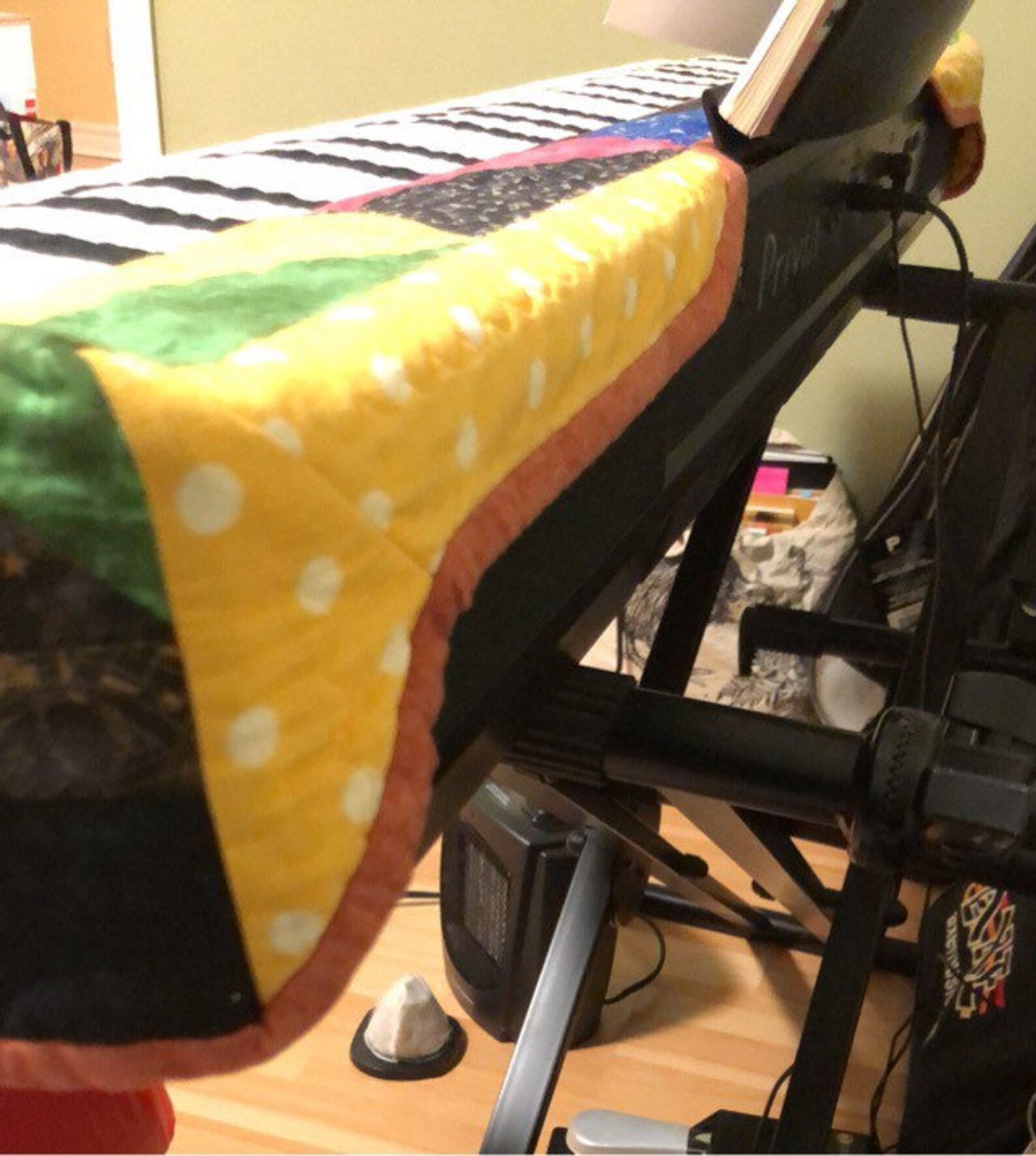 Quilted Keyboard Runner - Pattern - Etsy