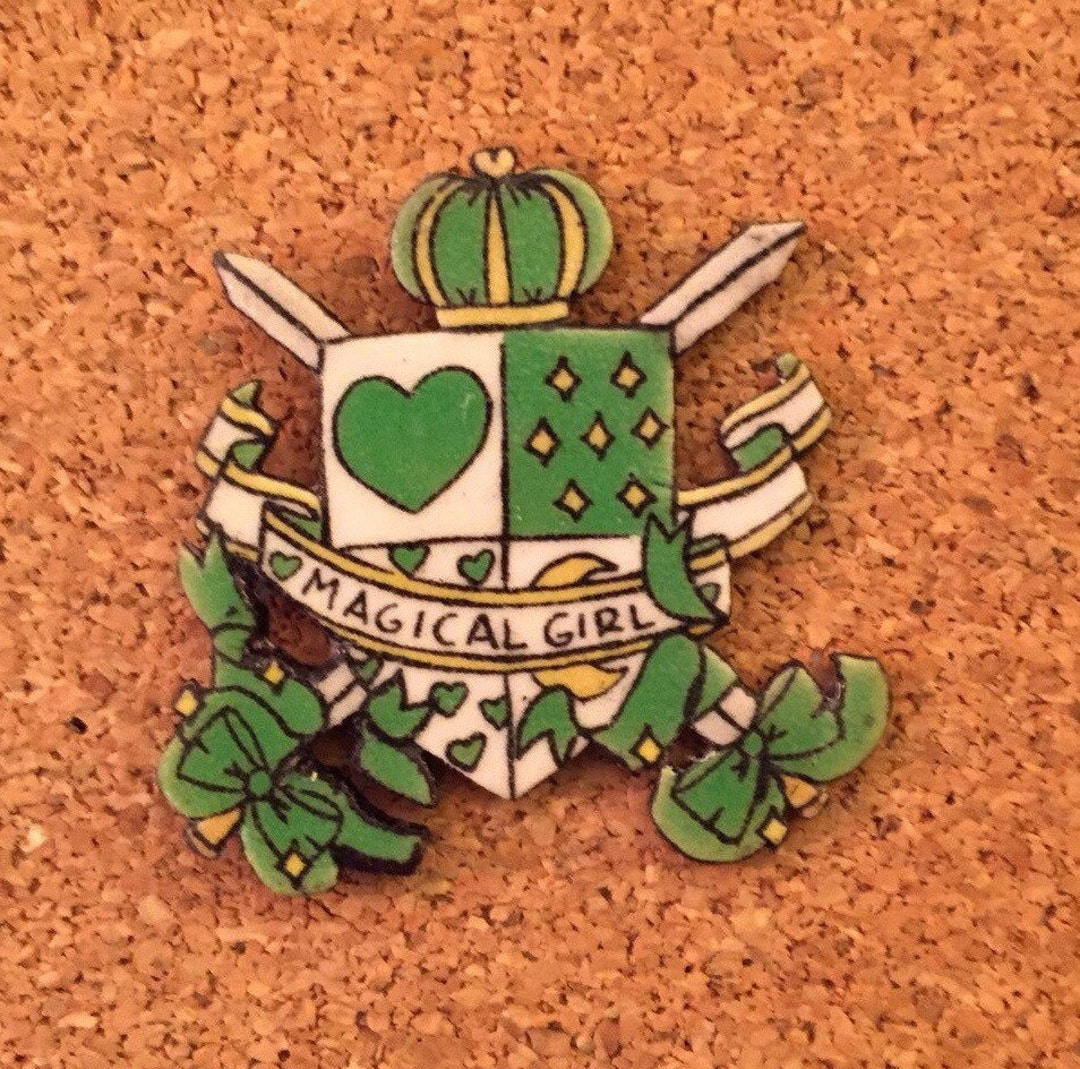 Magical Girl Brooch - Etsy