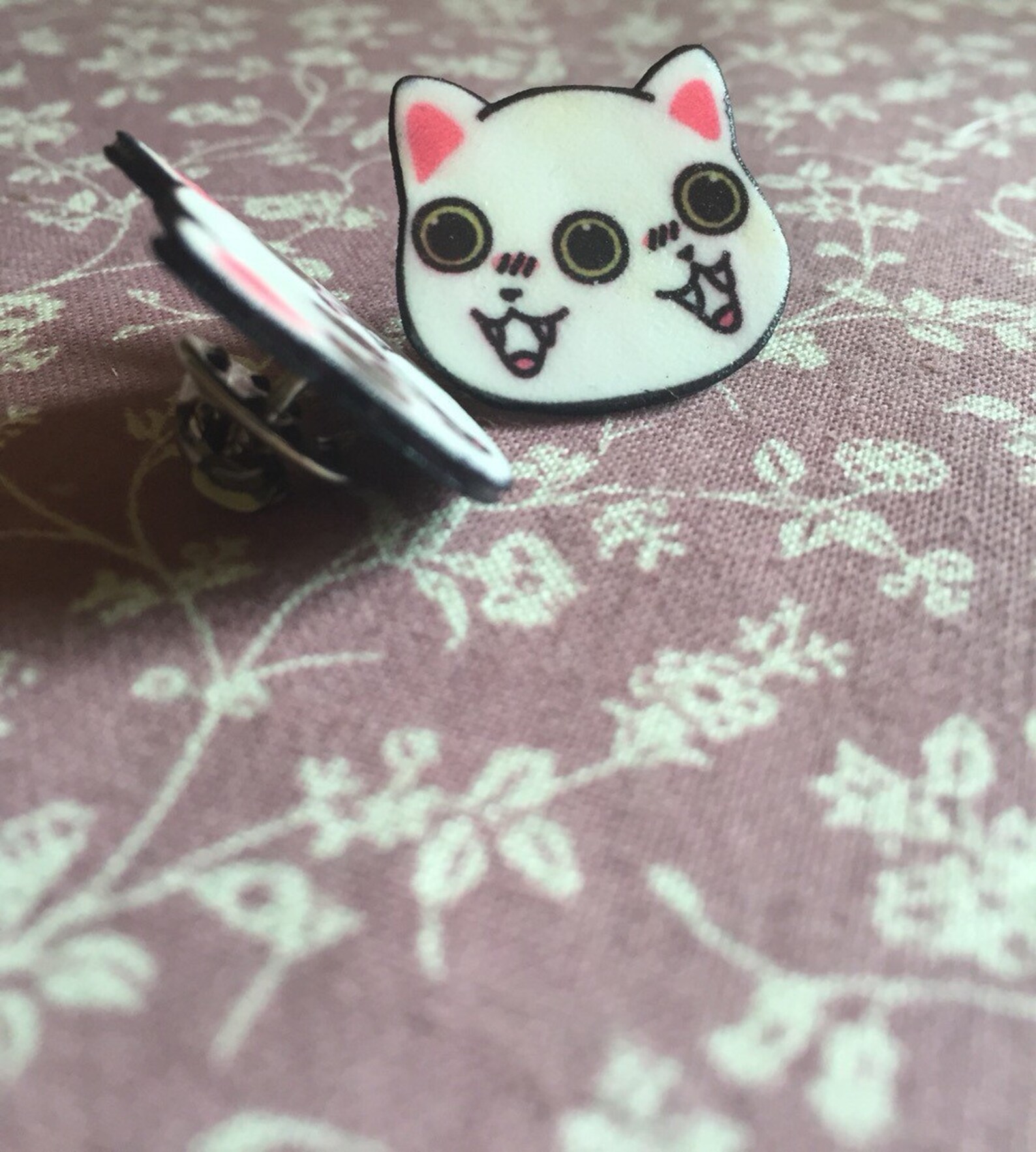 Best Friends Meow and Forever Brooch Set - Etsy
