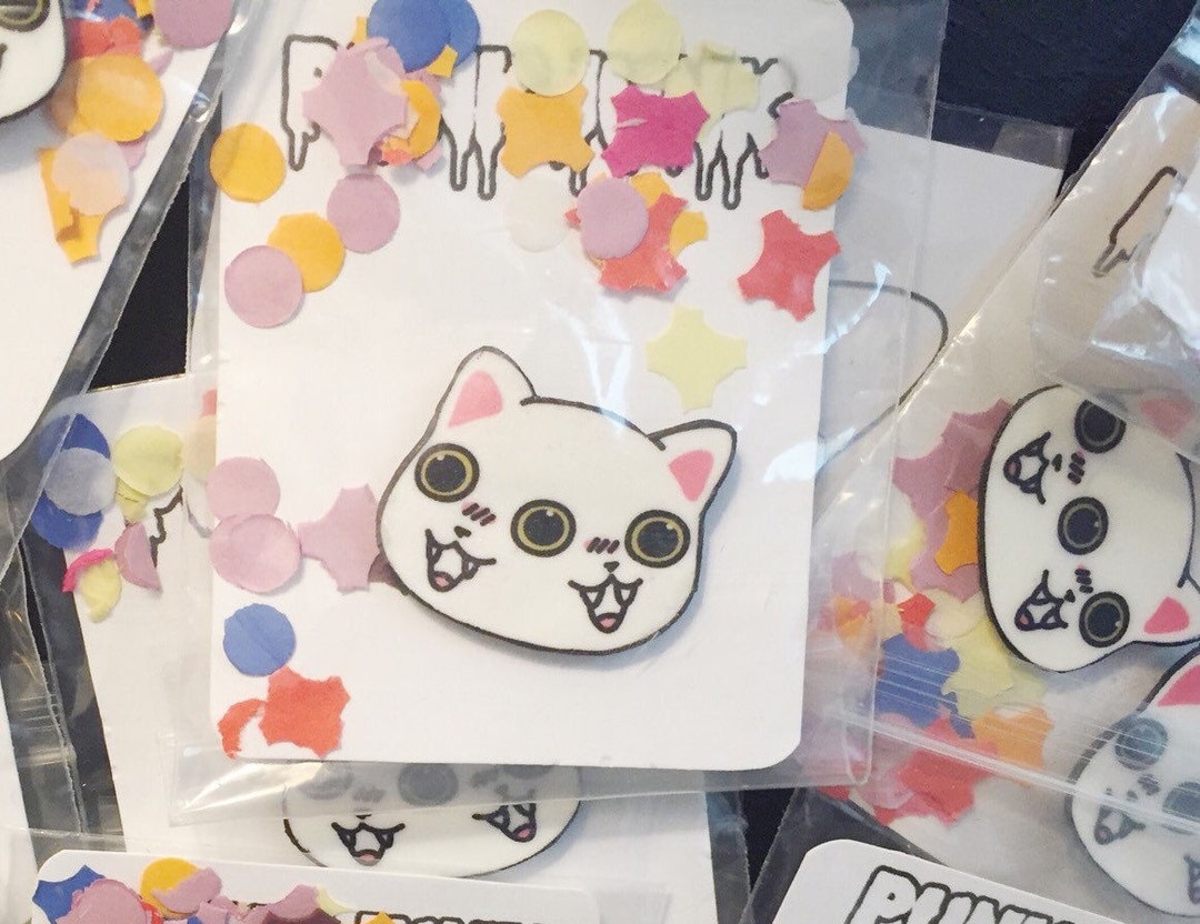 Best Friends Meow and Forever Brooch Set - Etsy