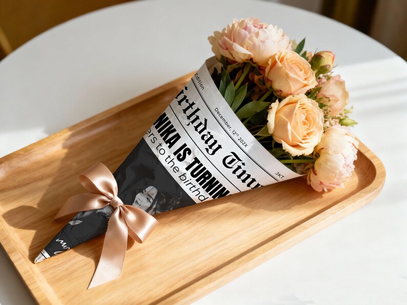 21st Birthday Newspaper: Custom Newspaper Template 21st Birthday Gift ...