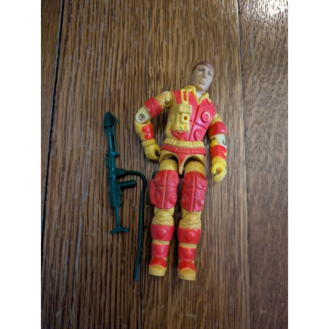 1980s Blowtorch GI Joe V1 Firefighter With Weapon - Etsy