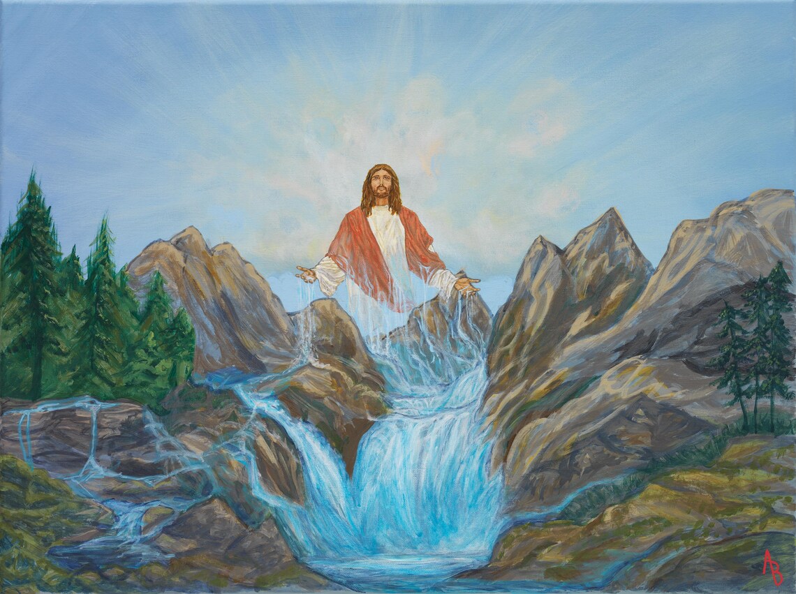 Living Water Poster Print - Etsy