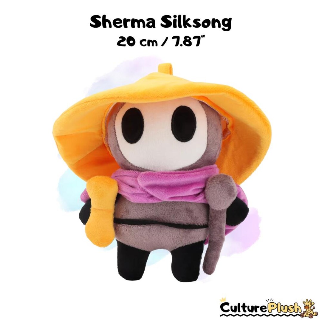 Sherma Silksong Plush (20cm) - Hollow Knight Merch - Indie Game - Gamer ...