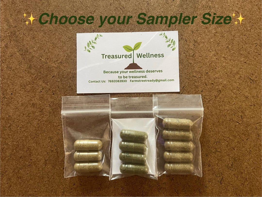 Herbal Tea & Capsule Sampler | Natural Wellness Starter Set - Etsy