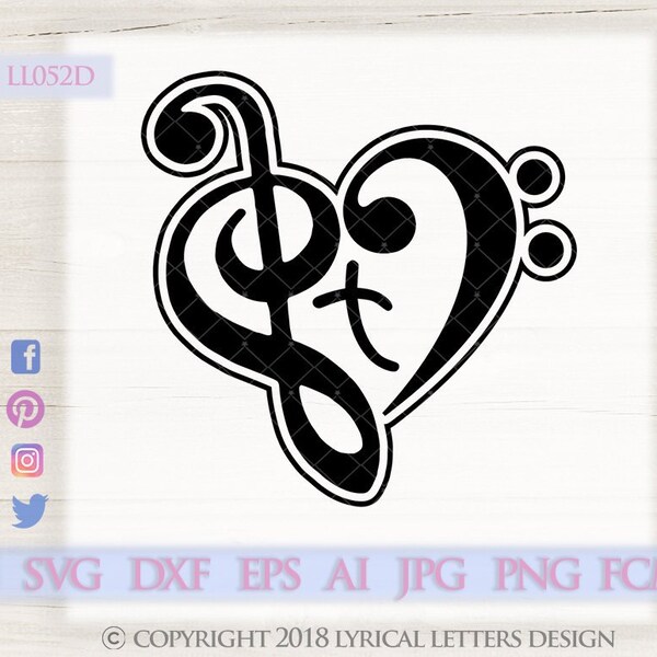 Bass Clef Svg - Etsy