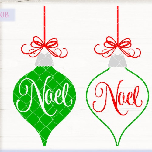 Christmas Ornament Cuttable Design SVG PNG DXF & Eps Designs - Etsy