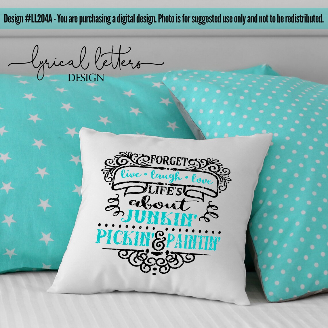 Life's About Junkin' Pickin' and Paintin' - Etsy