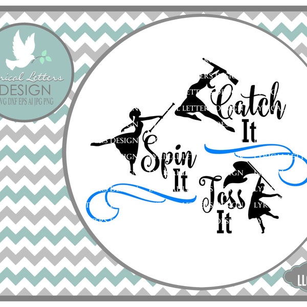 Color Guard Silhouette - Etsy