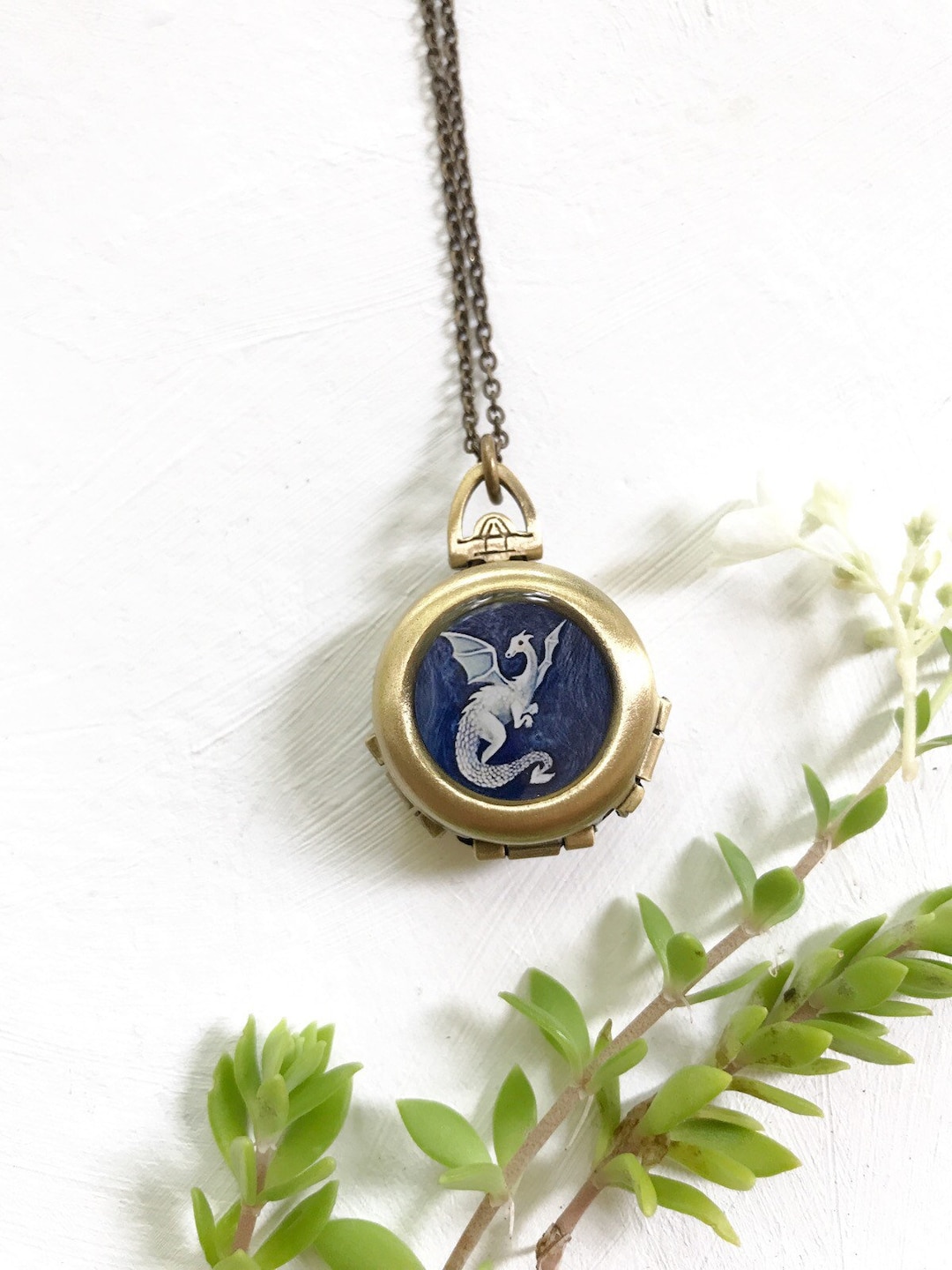 Dragon Locket, Dragon Necklace, Mythical Creature, Dragon Art, Dragon ...
