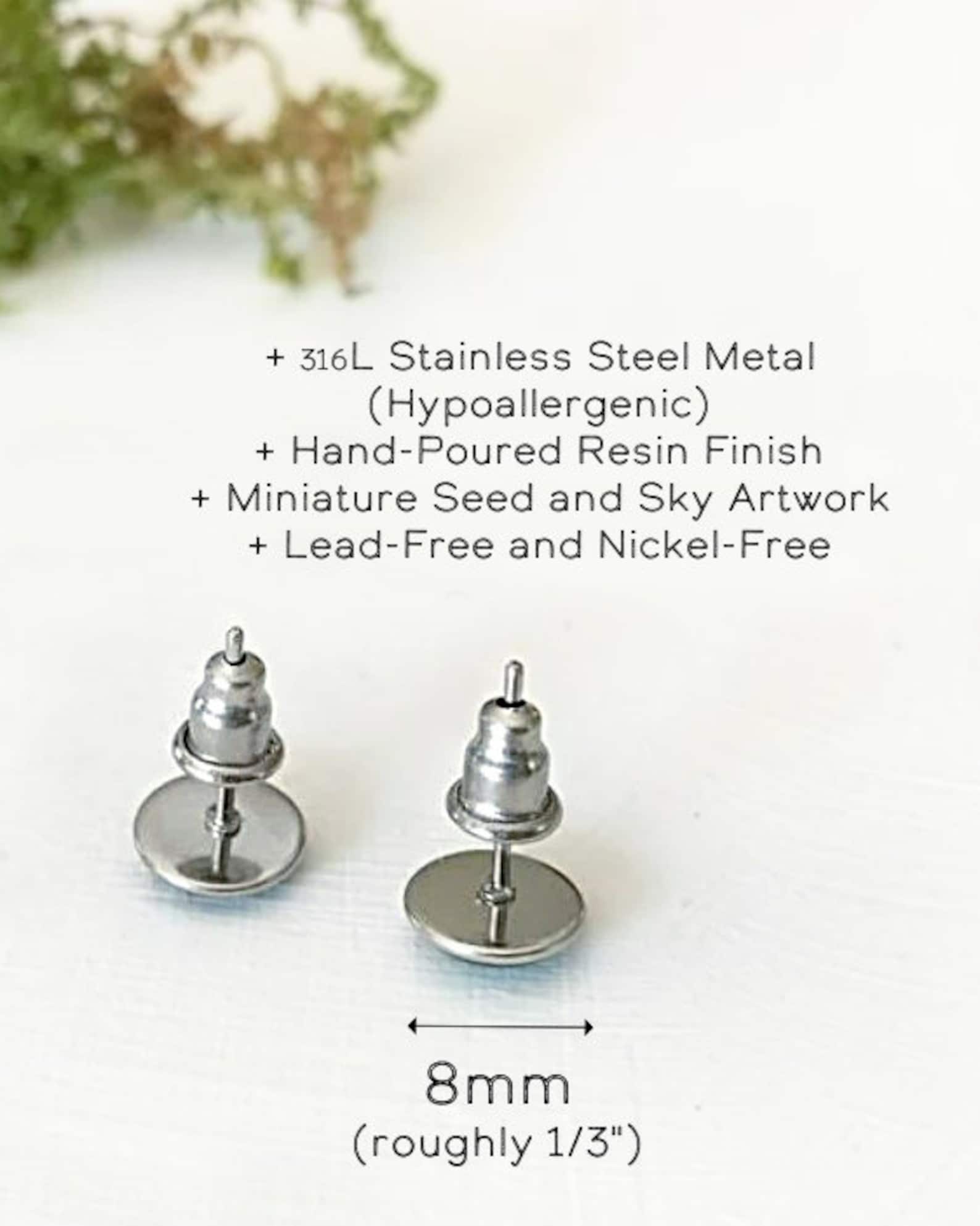 Dragon Studs, Dragon Posts, Blue Dragon, Dragon Earrings, Dragon Lover ...