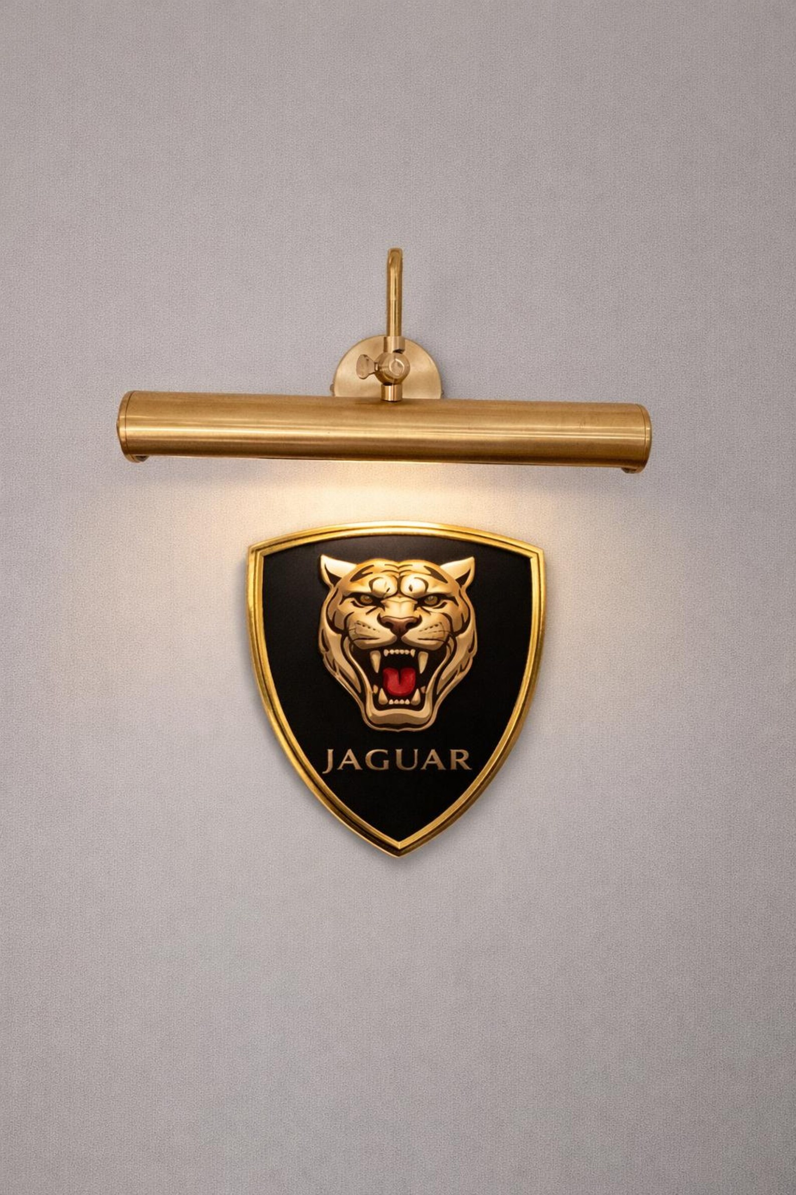 Modern Brass Picture Light | Wall Mounted LED Art Lighting - Etsy