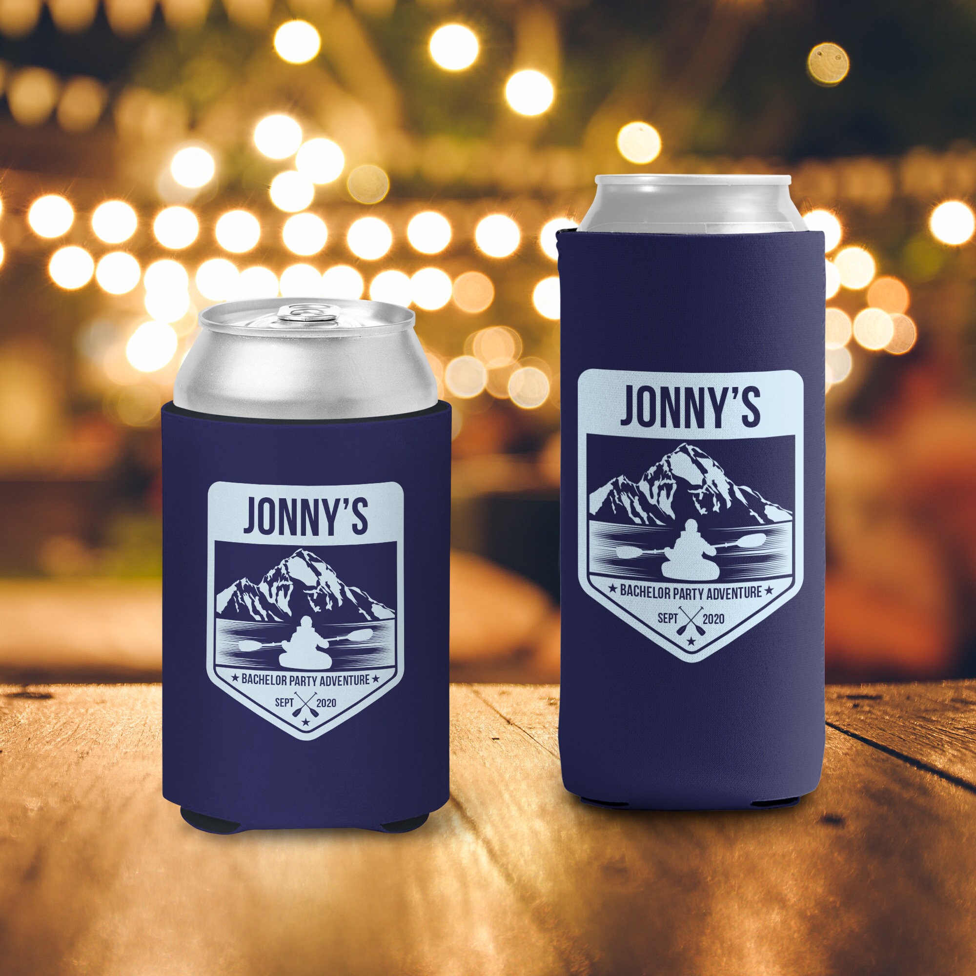 Bachelor party can coolies paddle adventure personalized | Etsy