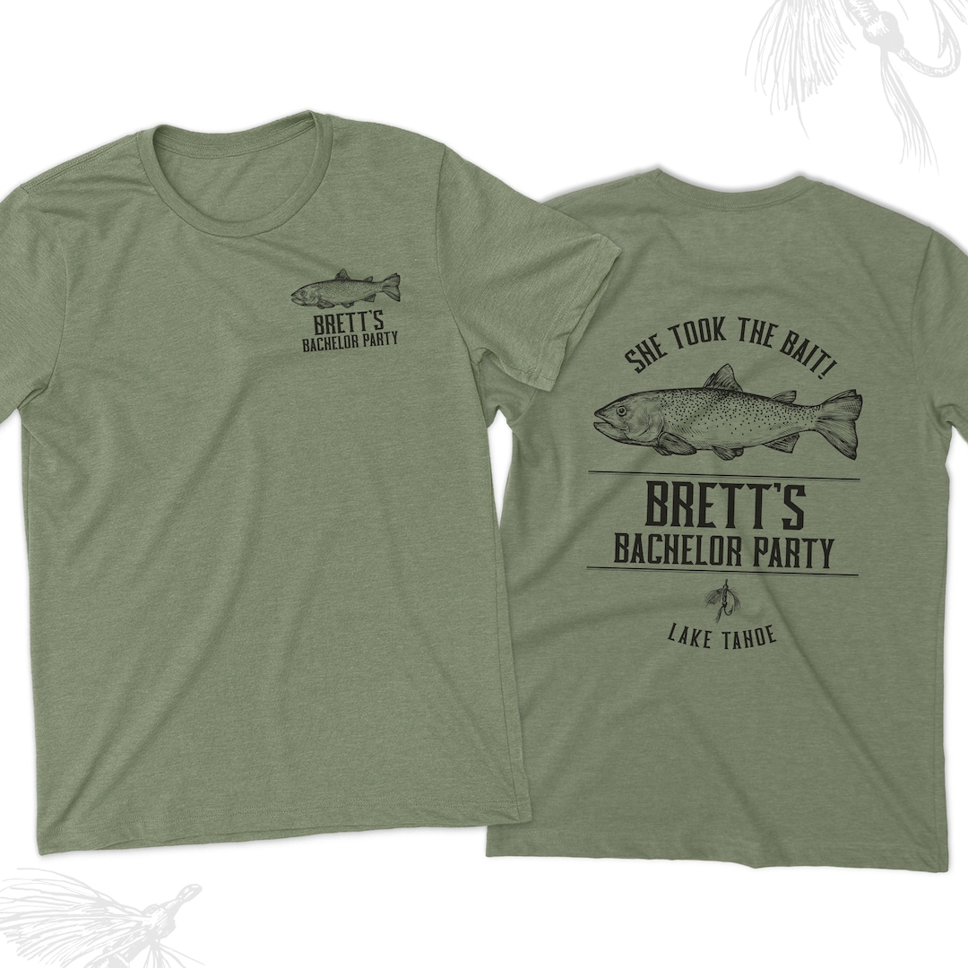 Bachelor Party Shirt | Personalized Weekend With the Fishing Bachelor ...