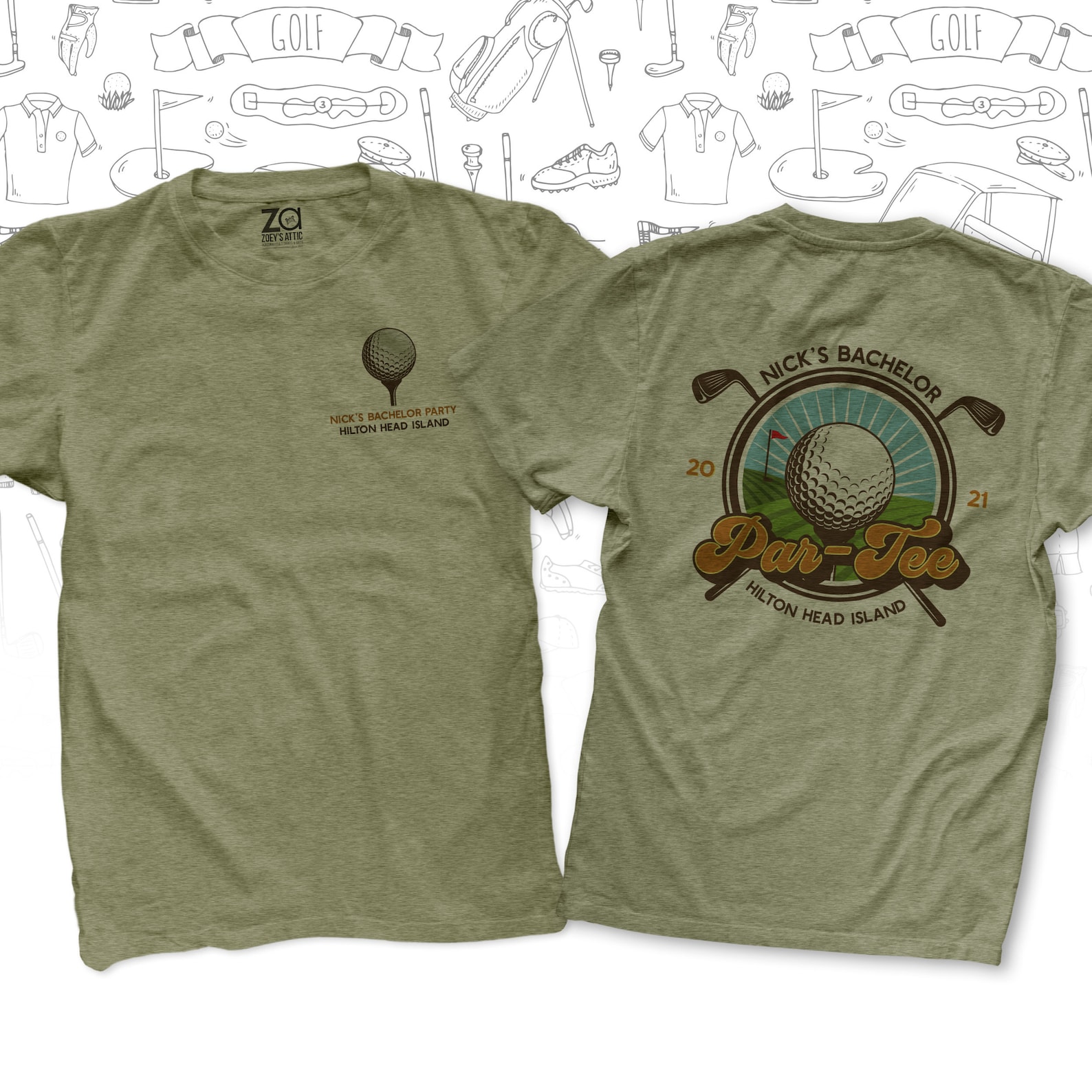 Bachelor Party Shirt Personalized Golf Trip Bachelor Par-tee - Etsy