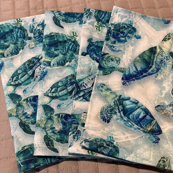 Turtle Napkins - Etsy