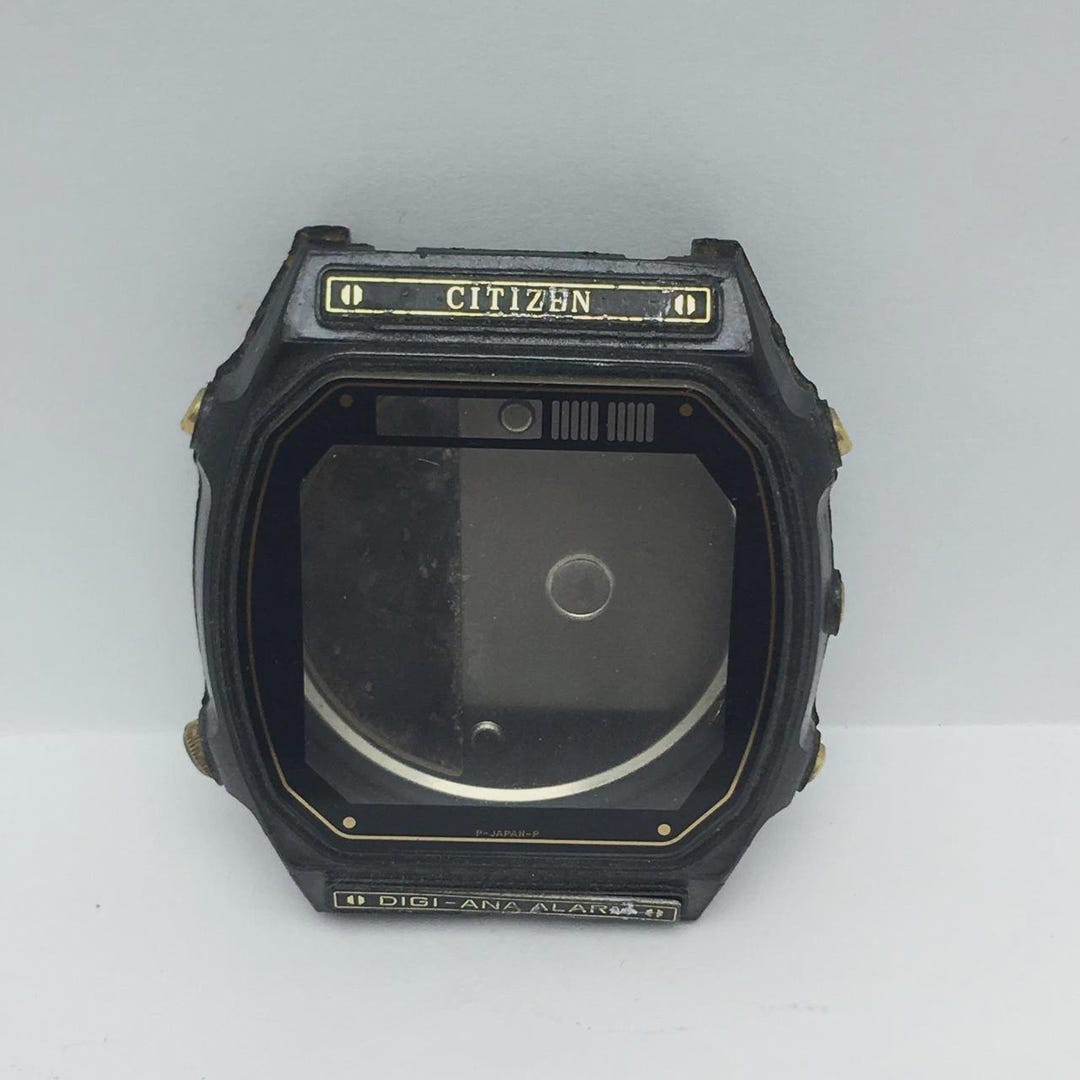 Citizen Ana Digi 41-9842 Vintage Men’s Watch Case and Back for Parts ...