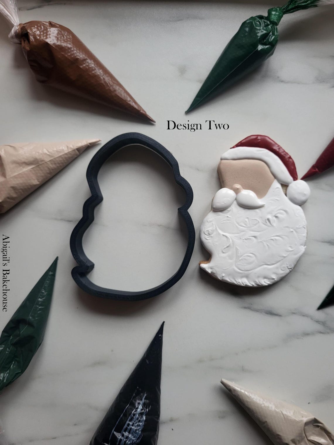 Santa Cookie Cutter STL File: 3D Printed, Digital Copy. - Etsy Canada