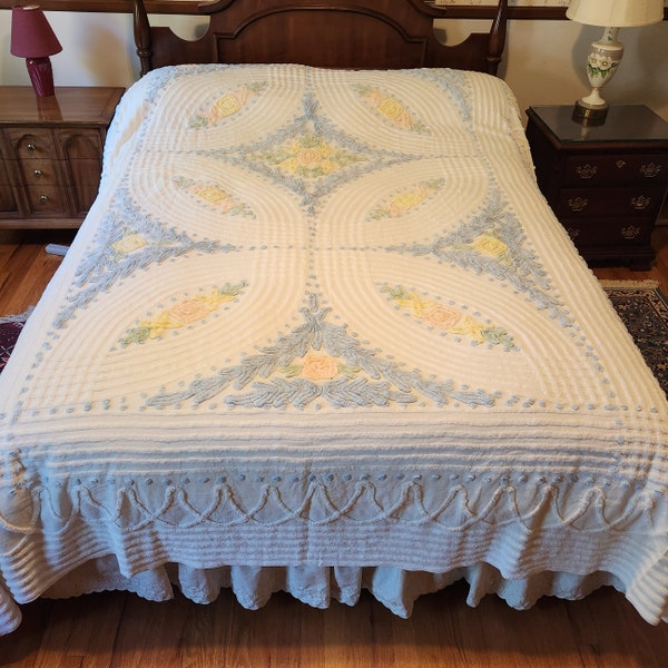 Chenille Bedspread - Etsy