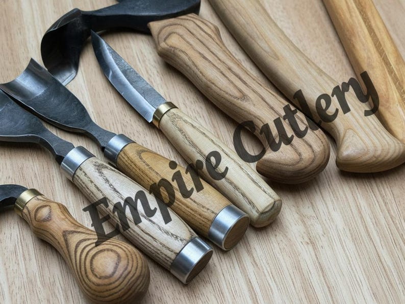 Premium 7-piece Chisel Set – Hand Forged Carbon Steel Woodworking Tools ...