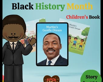 Martin Luther King Jr Worksheets for Kids, Black History Month ...
