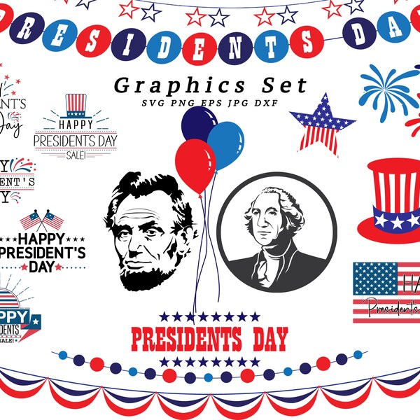 Presidents Day Clip Art - Etsy