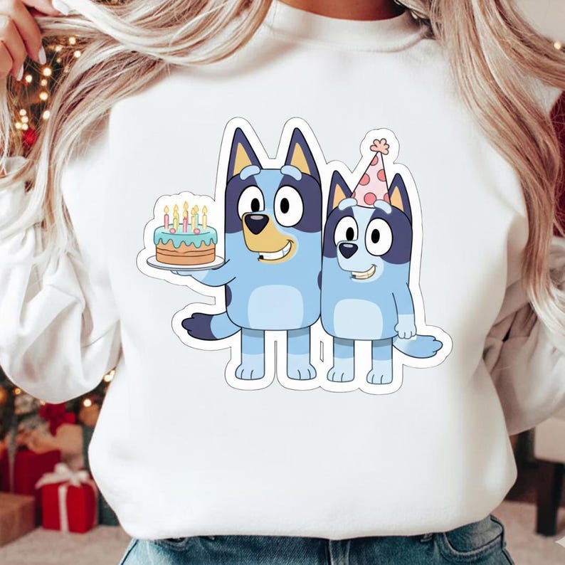 Bluey Dog PNG Clipart Mega Bundle | Birthday & Holiday (digital ...